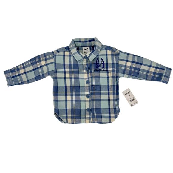 Disney | Jackets & Coats | Bluey Toddler Girls Shacket 8m Nwt | Poshmark
